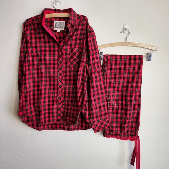 Victoria's Secret | Intimates & Sleepwear | Victorias Secret Red Plaid ...